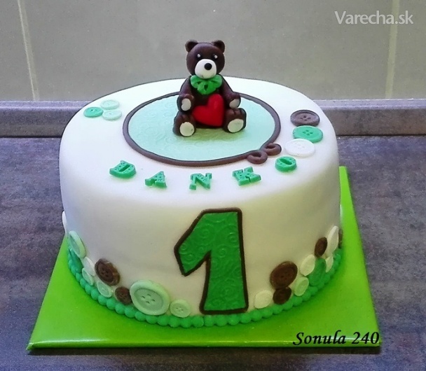 K 1.narodeninám - torty