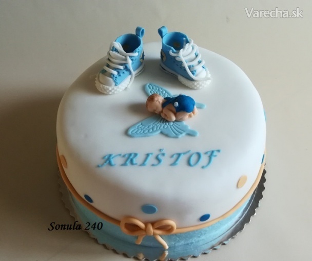 Torta na krst pre chlapca - torty