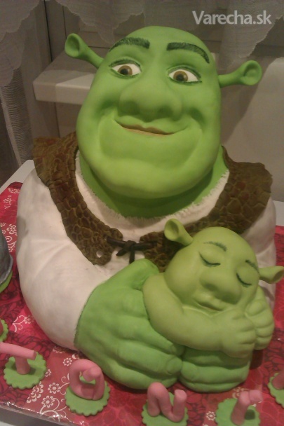 Shrek a Fergus - torty
