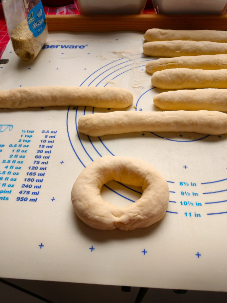 Grécke kuluri alebo kysnuté kolieska v sezame (fotorecept) - recept ...