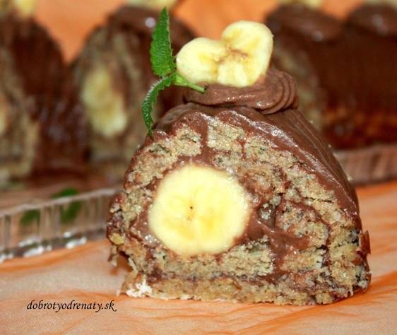 Orechovo-banánová roláda (fotorecept) - recept | Varecha.sk