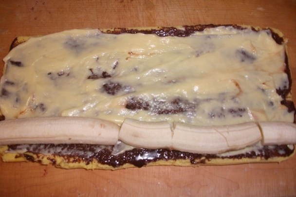 Banánová roláda s Nutellou (fotorecept) - recept | Varecha.sk