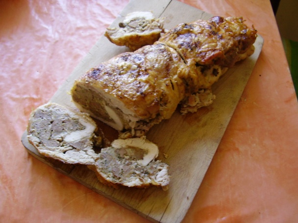 Plnená kuracia roláda (fotorecept) - recept | Varecha.sk