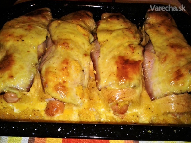 Obložený a plnený rožok v perinke (fotorecept) - recept | Varecha.sk