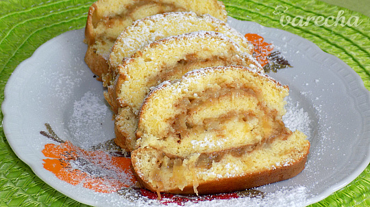 Jednoduchá roláda plnená krémom z mascarpone (videorecept) - recept ...